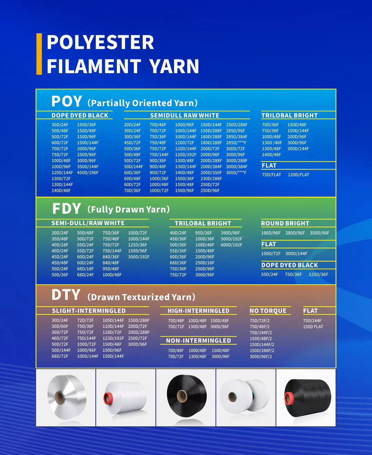 What is FDY, DTY and PSF? - Polyester Staple Fiber Partners from Asia - VNPOLYFIBER