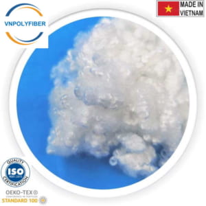 3D Hollow Conjugated Siliconized Polyester Staple Fiber Ball ...