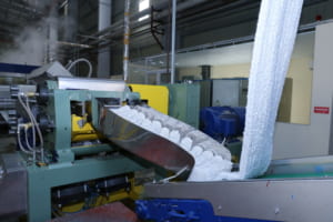 Polyester staple fiber manufacturing process - POLYESTER STAPLE FIBER ...