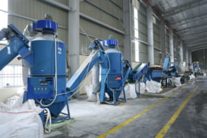 Polyester staple fiber manufacturing process - POLYESTER STAPLE FIBER ...