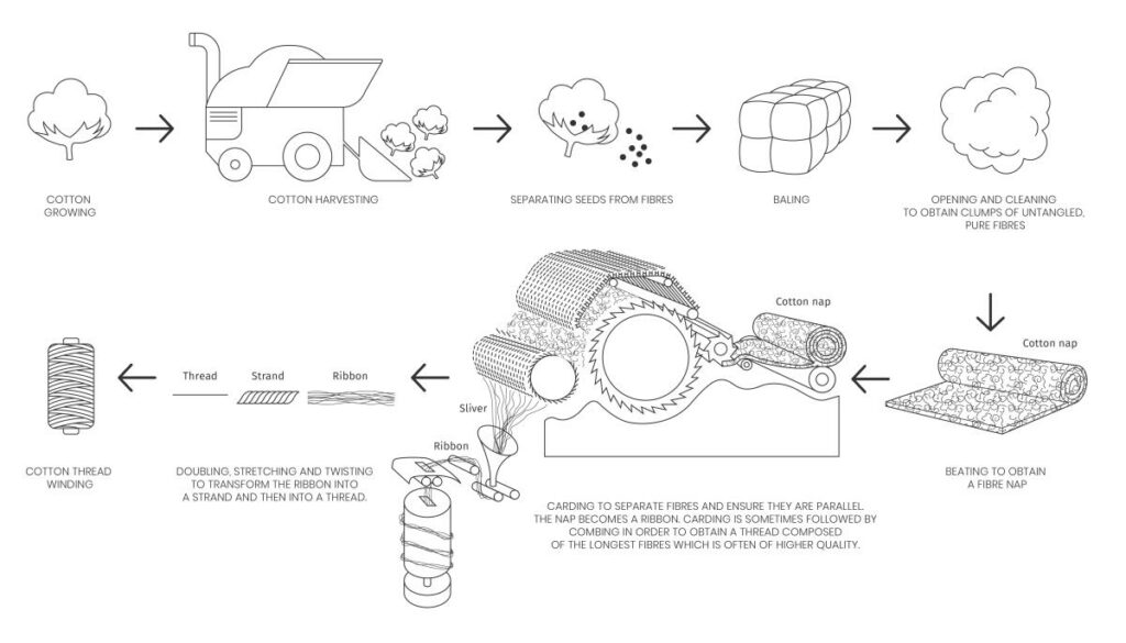 What is cotton fiber? What is Polycotton ? - Polyester Staple Fiber ...