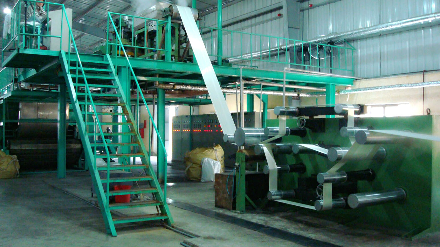 Polyester staple fiber manufacturing process - Polyester Staple Fiber ...