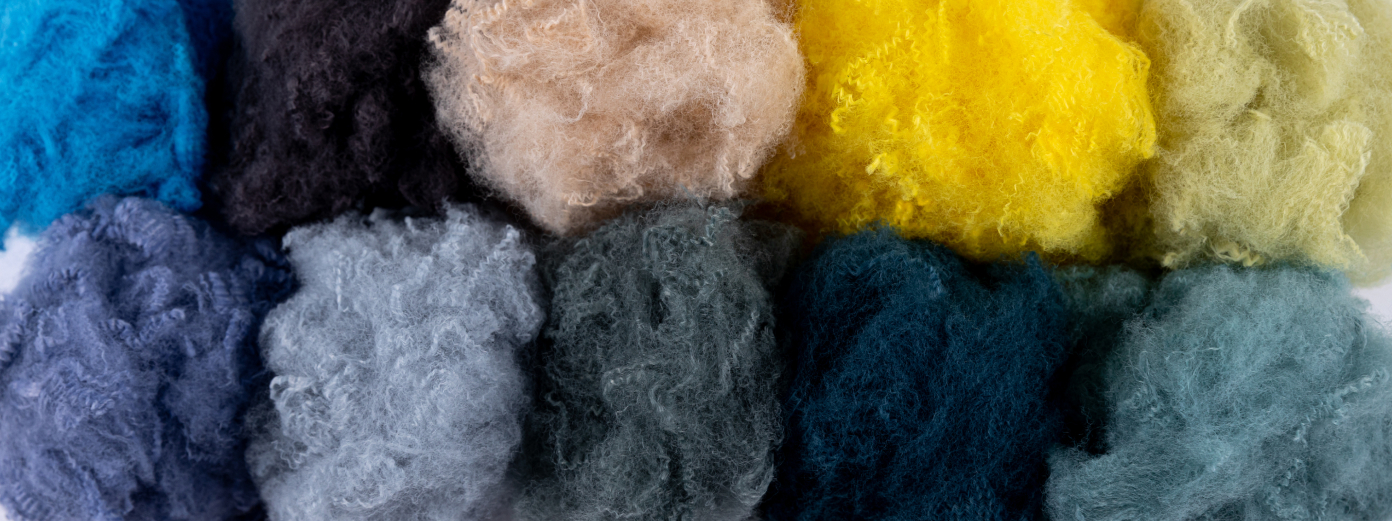 Recycled Dope Dyed Fiber - Polyester Staple Fiber Partners from Asia ...